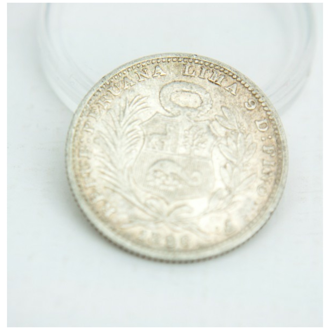 1899 1/5 de Sol moneda de plata
